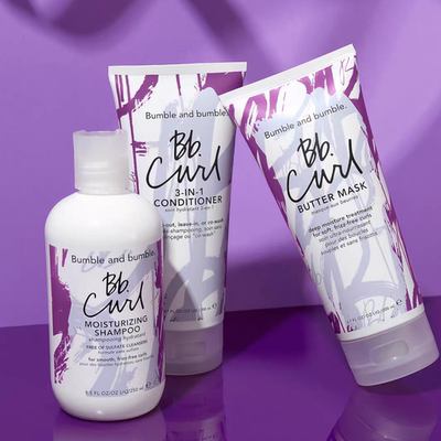 预*定 美国Bumble BB Curl卷发洗发水护发素发膜发油造型慕斯喷雾