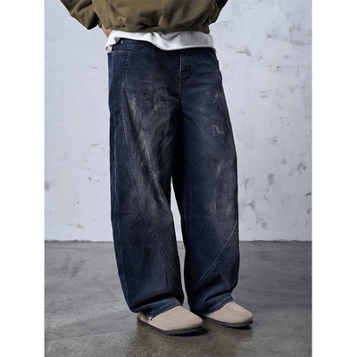 dokie弯刀裤灯芯绒秋冬洗水直筒