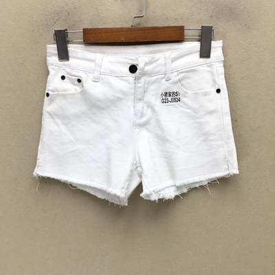 品牌折扣 牛仔短裤潮款 G23-J0524切