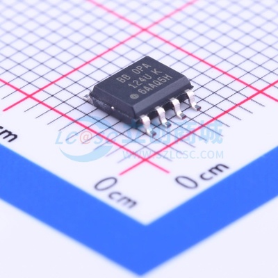 精密运放 OPA124U SOIC-8 TI/德州 电子元器件配单原装正品