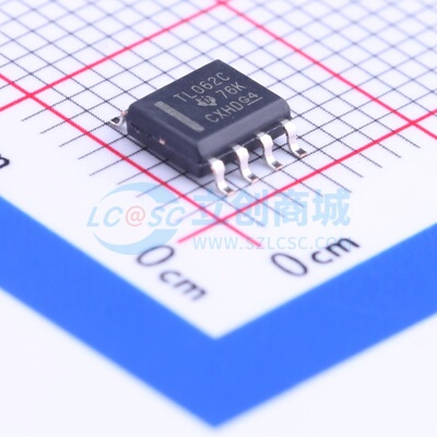 FET输入运放 TL062CDR SOIC-8 TI/德州 电子元器件配单原装正品