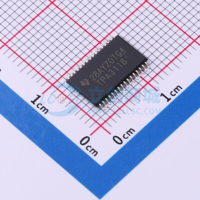 音频功率放大器 TPA3118D2DAP HTSSOP-32 TI/德州 电子元器件配单