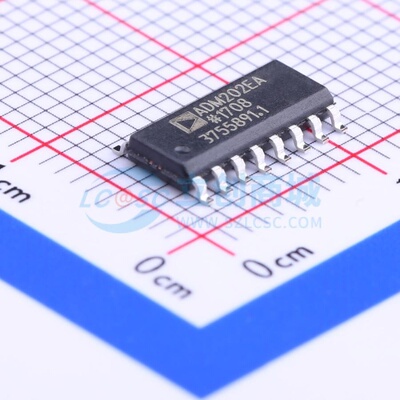 RS232芯片 ADM202EARNZ-REEL SOIC-16 ADI(亚德诺) 电子元件配单