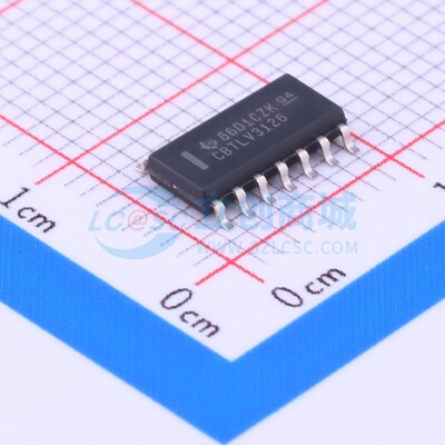 模拟开关/多路复用器 SN74CBTLV3126DRG4 SOIC-14 TI/德州 元器件
