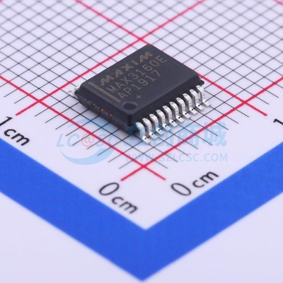 RS-485/RS-422芯片 MAX3160EAP+T SSOP-20-5.2mm MAXIM(美信)
