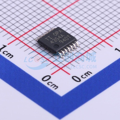 运算放大器 OPA4354AIPWR TSSOP-14 TI/德州 电子元器件原装正品