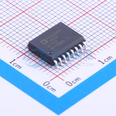 数字隔离器 ADUM3401ARWZ SOIC-16 ADI(亚德诺) 电子元件原装正品