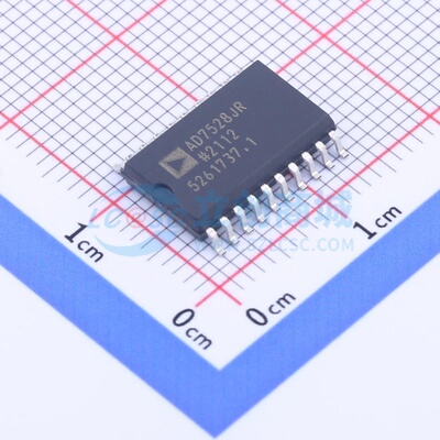 数模转换芯片DAC AD7528JRZ-REEL7 SOIC-20 ADI(亚德诺) 原装正品