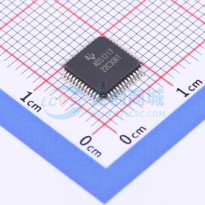 模数转换芯片ADC ADS1217IPFBT TQFP-48 TI/德州 电子元器件配单