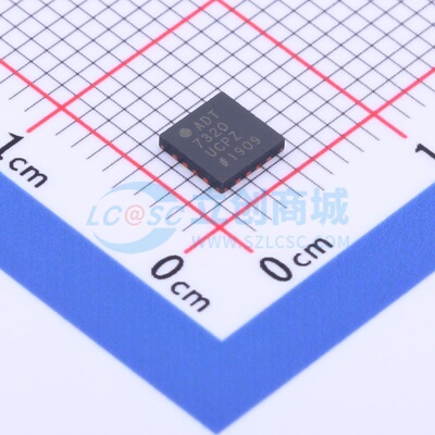 温度传感器 ADT7320UCPZ-RL7 LFCSP-16 ADI(亚德诺) 电子元件配单