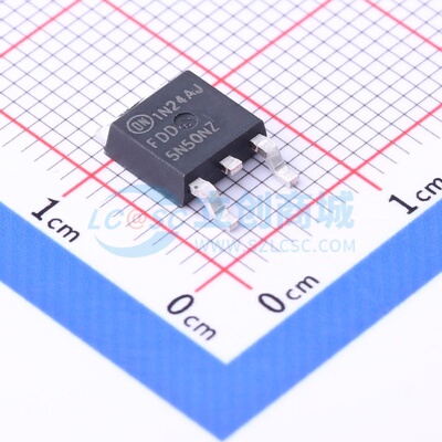 场效应管(MOSFET) FDD5N50NZTM TO-252AA onsemi(安森美) 元器件
