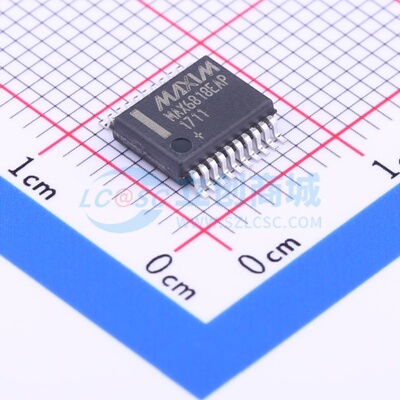 模拟开关/多路复用器 MAX6818EAP SSOP-20 ADI(亚德诺) 原装正品