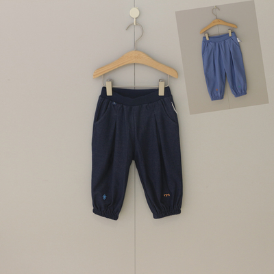 2026春季moimoln小云朵童装男宝宝弹力牛仔裤儿童舒适休闲裤F05P