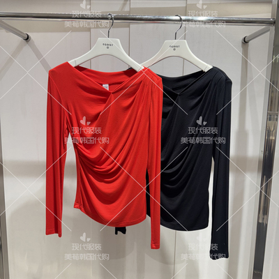 美荀家 韩国百货 EGOIST 25年秋T恤 ER4CL962 905