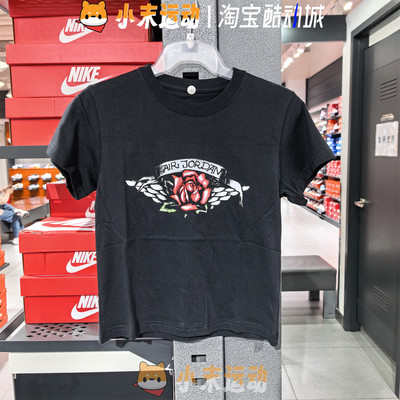 Nike/耐克 正品女士纯棉短袖字母印花针织透气半袖圆领T恤 HV0219