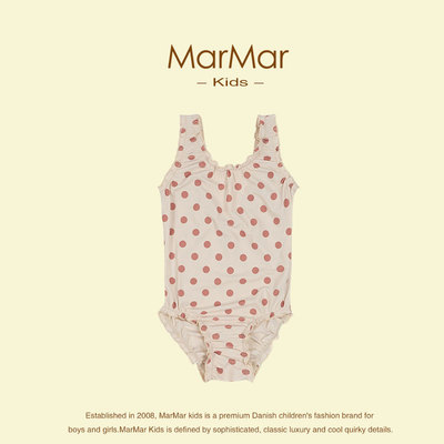 丹麦女童连体分体泳衣