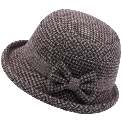 艾犀礼帽逛街休闲女春秋加厚女帽