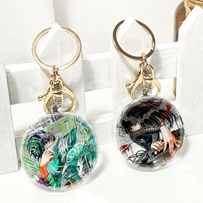 漫能SAKAMOTO DAYS 坂本日常水晶挂件水晶钥匙扣动漫周边二次元