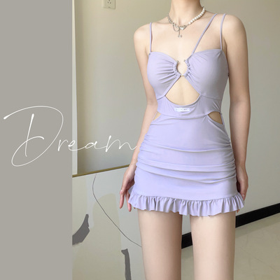 Dream甜酷少女泳衣显瘦