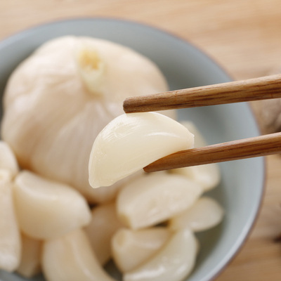 河南糖醋蒜头农家新鲜腌制大蒜头甜酸糖蒜瓣酱咸菜泡菜开胃下饭菜