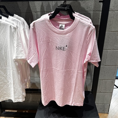 正品NIKE耐克女25夏新款短袖字母印花针织透气半袖T恤II0451-663