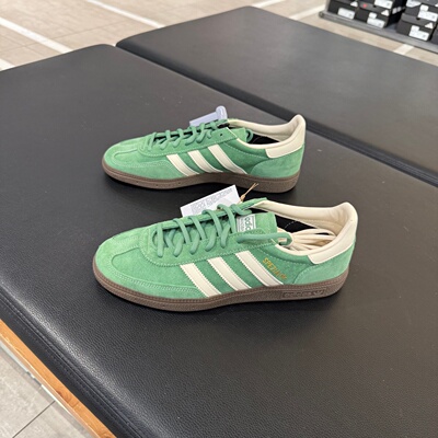 Adidas阿迪达斯三叶草男女HANDBALL经典复古低帮运动板鞋IG6192