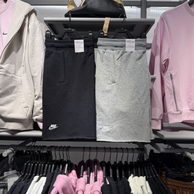 NIKE耐克男25夏季新款短裤针织跑步训练透气休闲运动五分裤DX0767