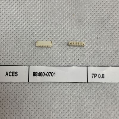 88460-0701 ACES宏致连接器0.8mm 刺破式针座 连接座子7pin 现货
