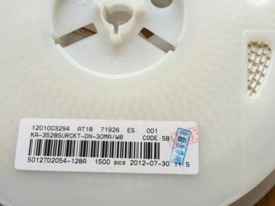 今台 LED KA-3528SRRCKT-DN-30MA/W8 KINGBRIGHT 深圳仓储