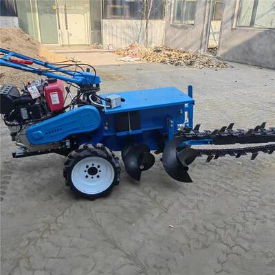 用手扶条链开农机 沟水管电缆道开沟机 小VUF型水泥沥青路面开槽