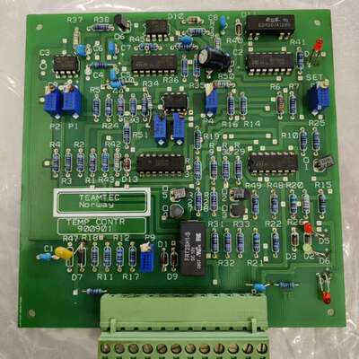 Teamtec 8933焚烧炉温度控制板，temperatu