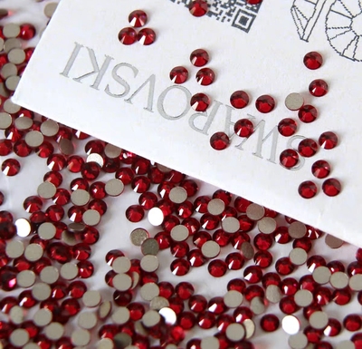 华子美甲钻2088平底圆钻276绯红