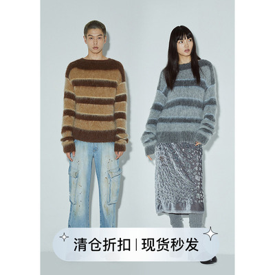 squarecircle方圆慵懒毛衣