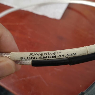 议价Silverline射频电缆，型号SLU06-SMNM-01