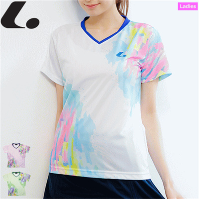 26年新款日本正品代购LUCENT朗讯女士羽毛球服短袖T恤原创速干衣