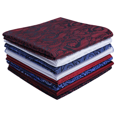 口袋巾男士西装真丝时尚