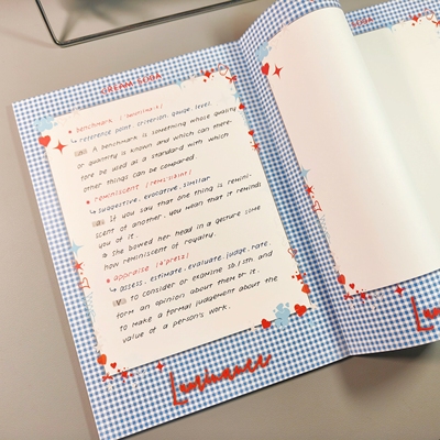 creamsoda奶油苏打拍纸本学习纸笔记本信纸便签文具