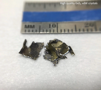 二硫化锗晶体GeS2-2D Semiconductor-二维类石墨烯晶体原包装进口