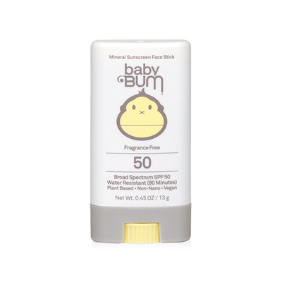Sun Bum Baby Bum Mineral Sunscreen Face Stick SPF50 13 g防晒