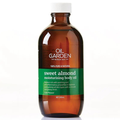 Oil Garden Sweet Almond Moisturising Body Oil 200ml 润肤油