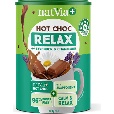 Natvia Relax Drinking Chocolate 200g 热巧 澳洲代购