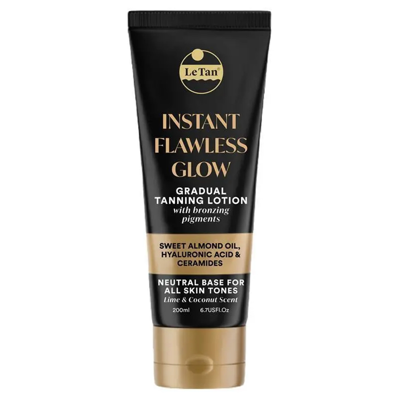 Le Tan Gold Instant Flawless Glow Gradual Tanning Lotion