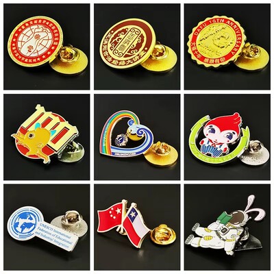 Badge Customized Creative Metal pin made LOGO Badge Gift