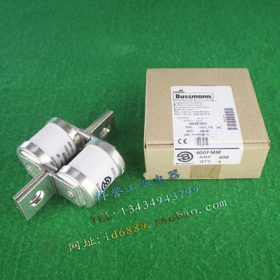 全新原装 现货 Bussmann 400FMM 快速熔断器 400A 690V 保险丝