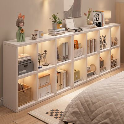 柜子储物柜书架置物架落地书柜家