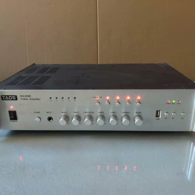 议价TADS迪声 DS-6080功放 定压功放 公共放大器 家用