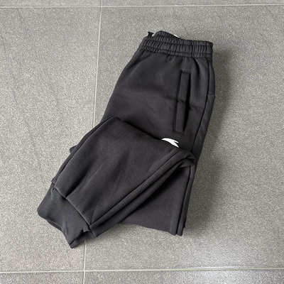 一等童品 130-170中大童加绒保暖冬装男童装长裤针织裤运动卫裤子