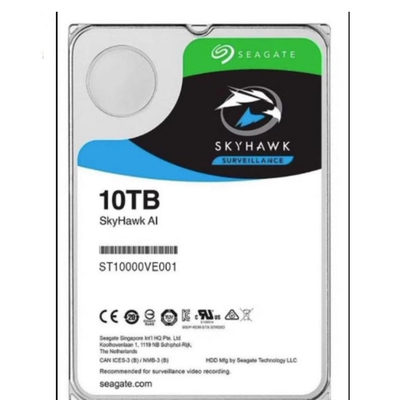 希捷ST10000VE001/0008/VX0004 10tb酷鹰氦气监控台式硬盘10t垂直