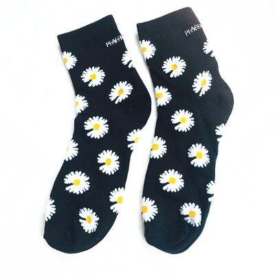 GD小雏菊peace中筒袜权志龙同款潮牌 peaceminusone棉袜清仓特卖