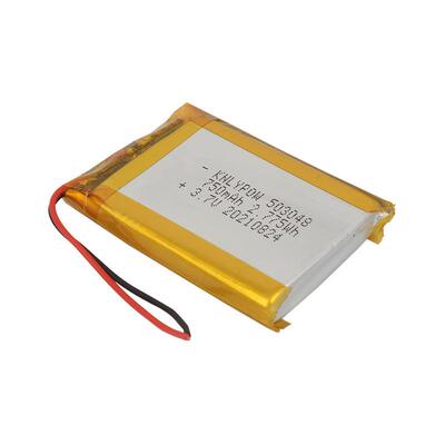 503048电池 3.7V 750mAh 聚合物锂电池